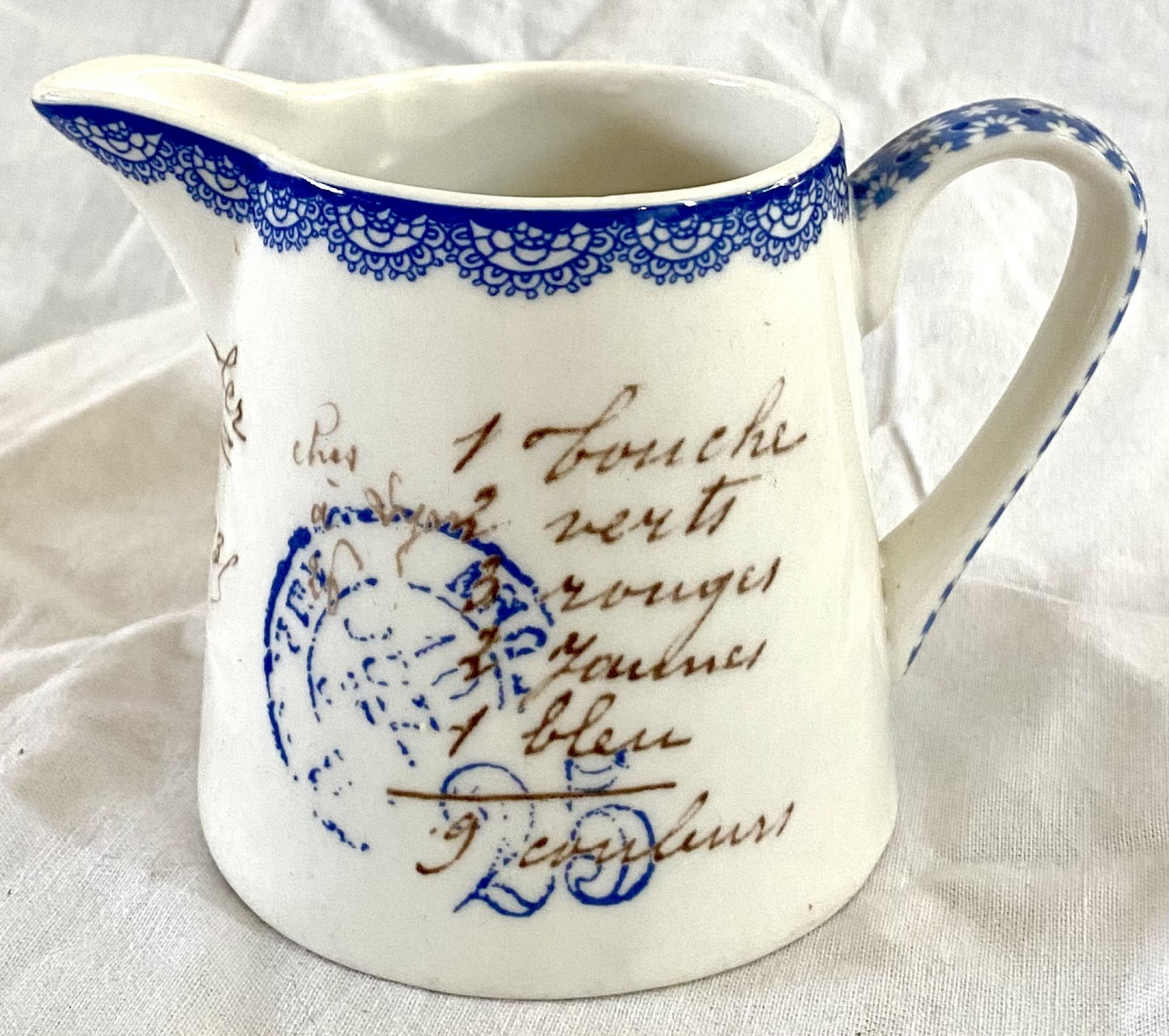 Greengate Flødekande - Fay White - 8 cm. - Greengate - Igen-brugsen