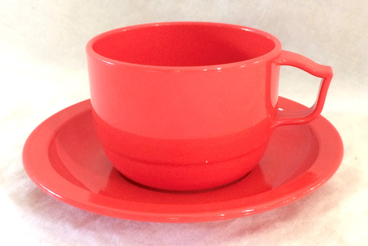 Rosti Mepal - Kaffekop - Rød - 8 cm. - Kaffe -& Spisestel - Igen-brugsen