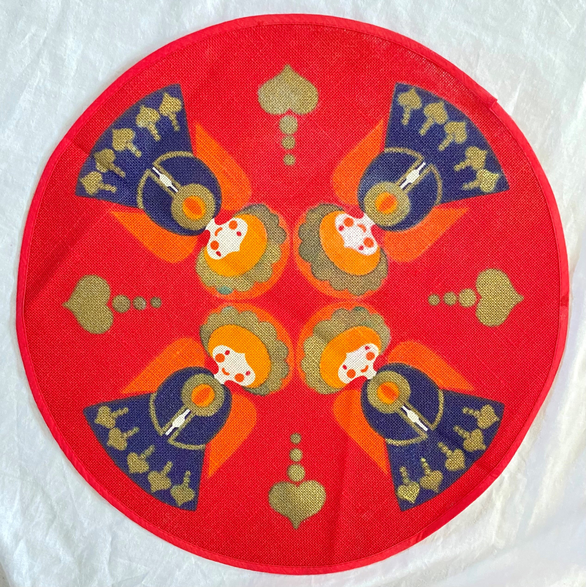 Retro Julepynt - Lysedug - Rød - Engle - 41 cm. - Södahl - JUL 2025 ...